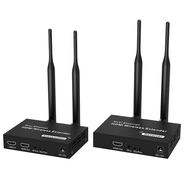 HDMI wireless transmitter 200 meters high-definition screen projection ...