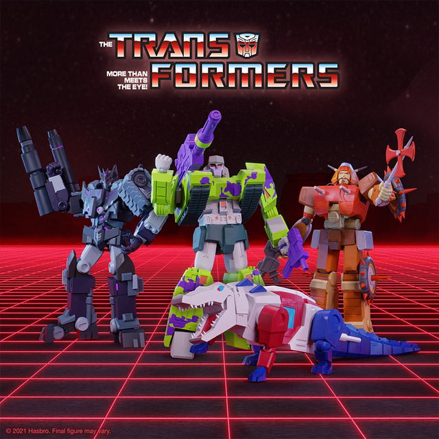 Super7 Transformers ULTIMATES Wave 3 Tarn Megatron Rescue Optimus Prime ...
