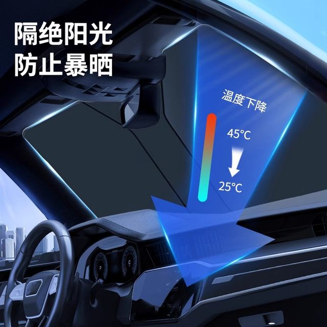 Car sun visor, sun protection, heat insulation, sun visor, front shield ...