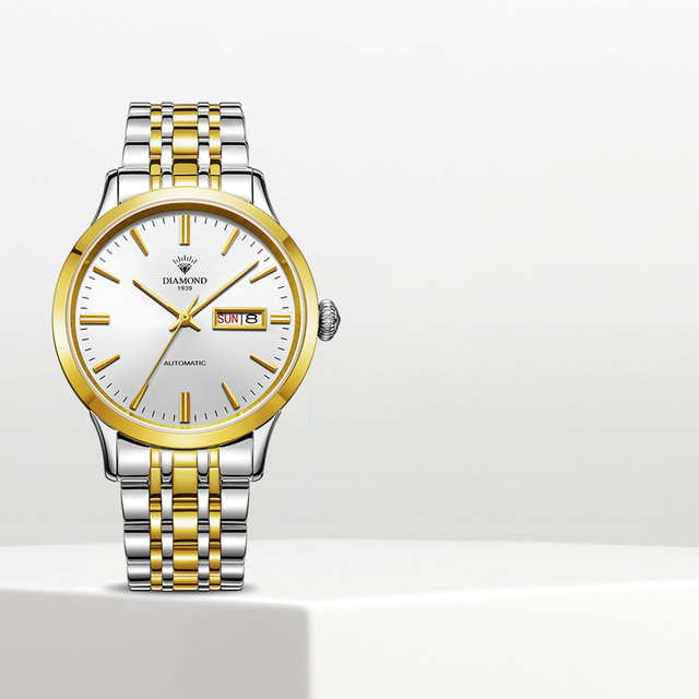 Shanghai Diamond brand watch men's automatic mechanical watch ...