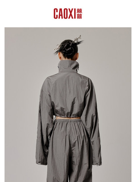 CAOXI 2025 Early Spring High-end Design Oriental Modern Loose Jacket ...