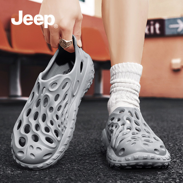 JEEP Jeep Croc Shoes Men's Summer Outerwear Venom Sandals 2024 New ...