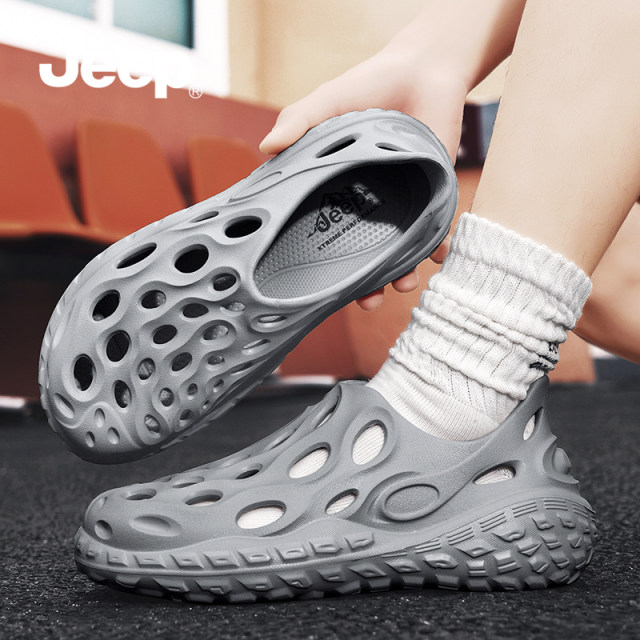JEEP Jeep Croc Shoes Men's Summer Outerwear Venom Sandals 2024 New ...