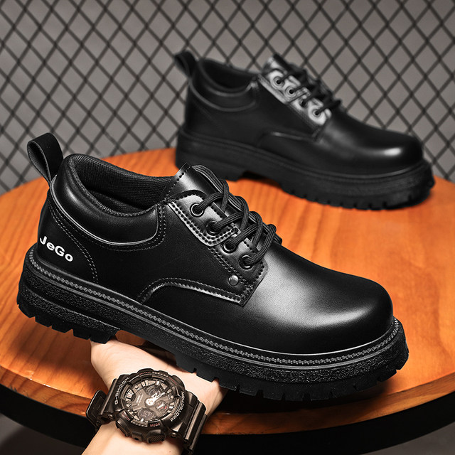 2024 autumn new workshoe men's low gangs and leisure versatile retro ...