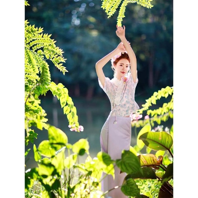 Dai clothing female internet celebrity same style Dai suit Yunnan Thai ...