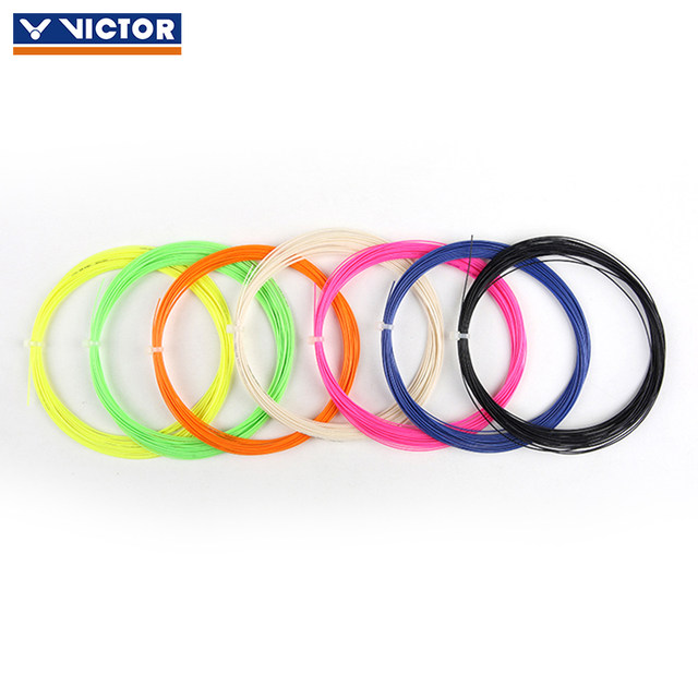 Authentic victor victory badminton racket string 66N resistant high ...