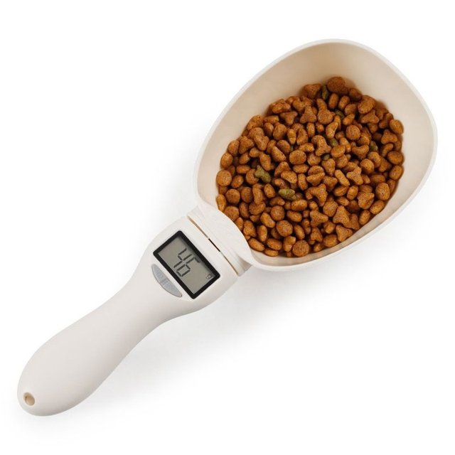Large spoon scale measuring spoon electronic weighing spoon scale cat ...