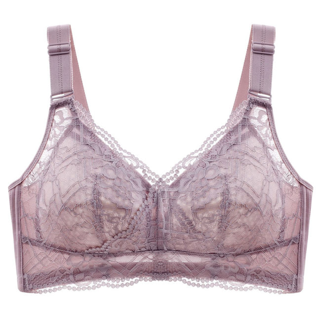 Ancient and modern bras, thin -size underwear female full cups, full ...