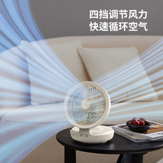 Edon folding wall-mounted electric fan kitchen dedicated rechargeable fan e808 air circulation ...