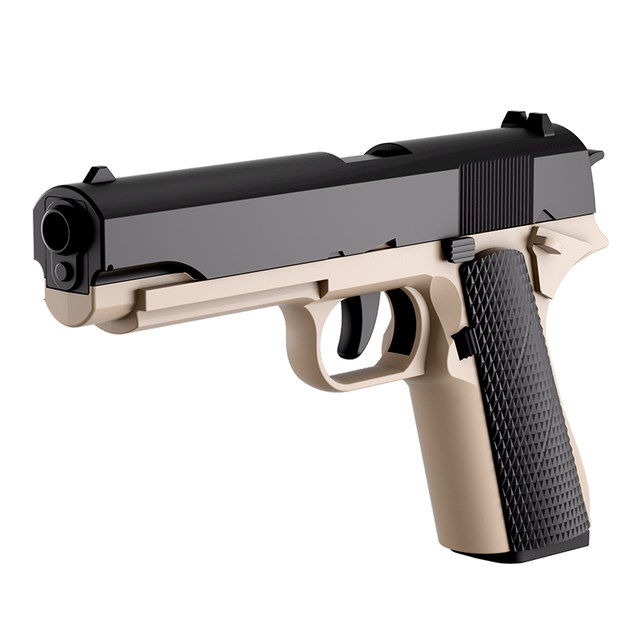 M1911 Lianlin Shell Soft Porching Gun Kolt Simulation Hands Smaller ...