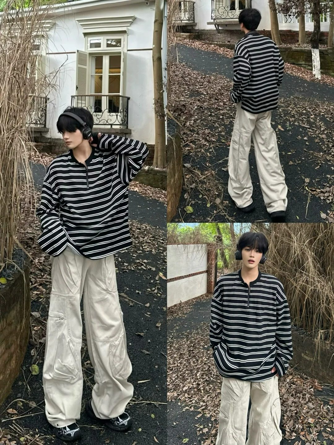 Men's 2024 new autumn niche designer male sunlight clean boy loose Hong ...