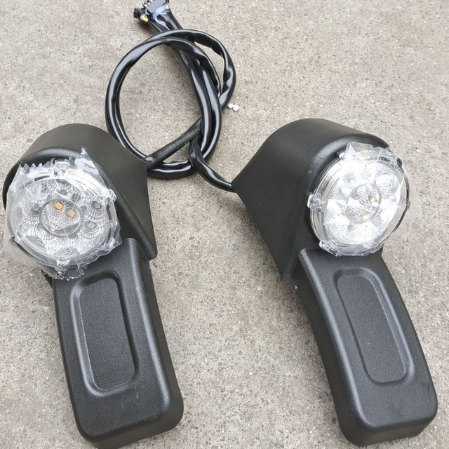 Electric tricycle car rear lamp back mud tail lamp taillights LED ...