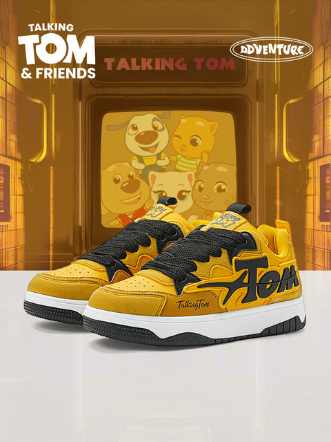 Talking Tom Cat Shoes Men's Shoes 2025 Spring New Breathable Trendy ...