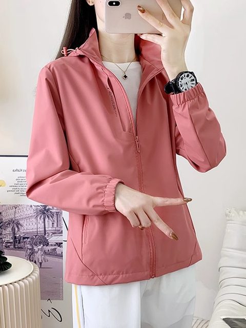 Spring women's new spring jacket 2025 new jacket American retro loose casual sports outdoor jacket