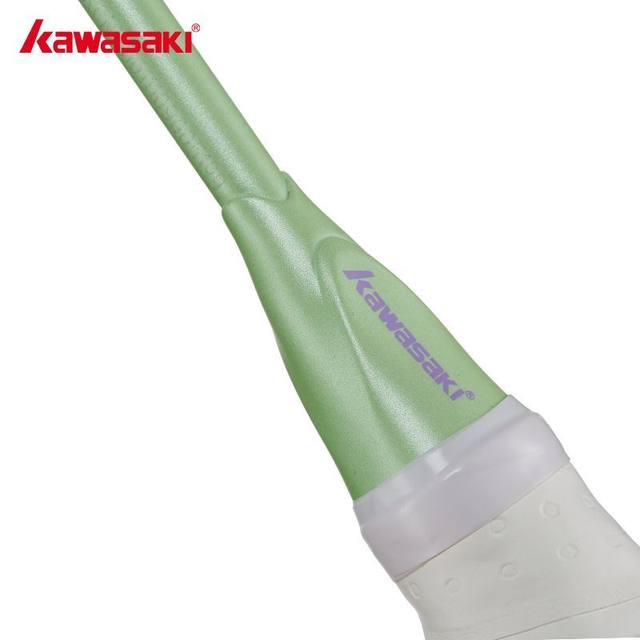 Kawasaki Kawasaki ice cream badminton racket ultra-light 5U full carbon ...