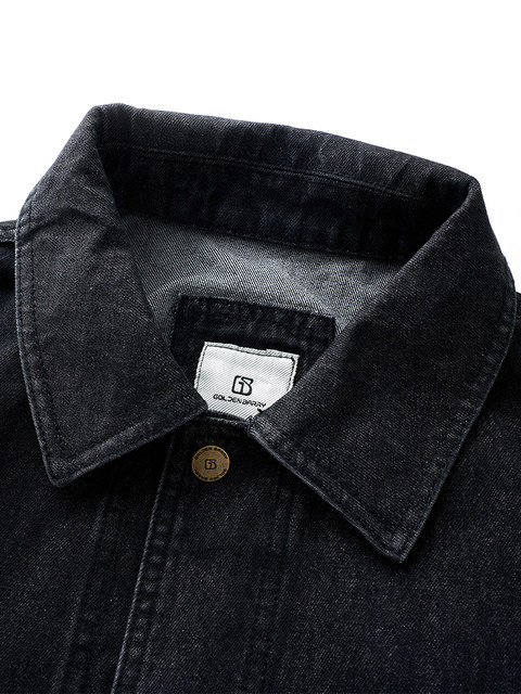 Golden Barry Gold and Bai Rui 2024 Men's retro silhouette trench jacket ...