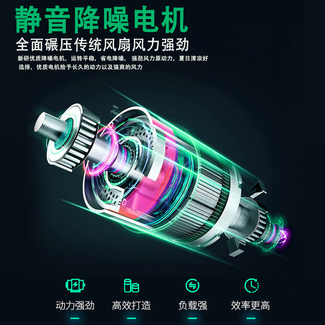 German air circulation fan electric fan household floor-standing fan ...