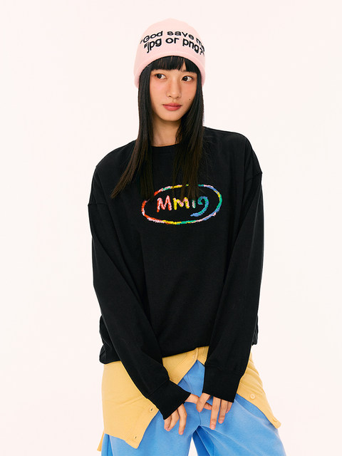 Mmlg 87mm 2025 Autum Pure Cotton Round Neck Long-Sleeved T-Shirt ...