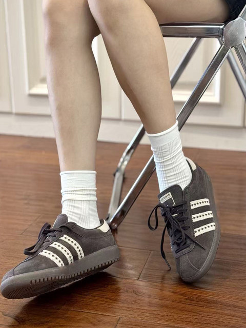 Adidas Adidas Bermuda blue Makaron Low Ankle Retro Casual training ...