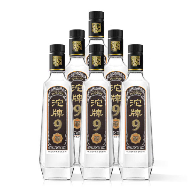 Tuopai T88 Tuopai wine 50 degrees 480ml*6 bottles of full box light bottle wine Sichuan strong ...