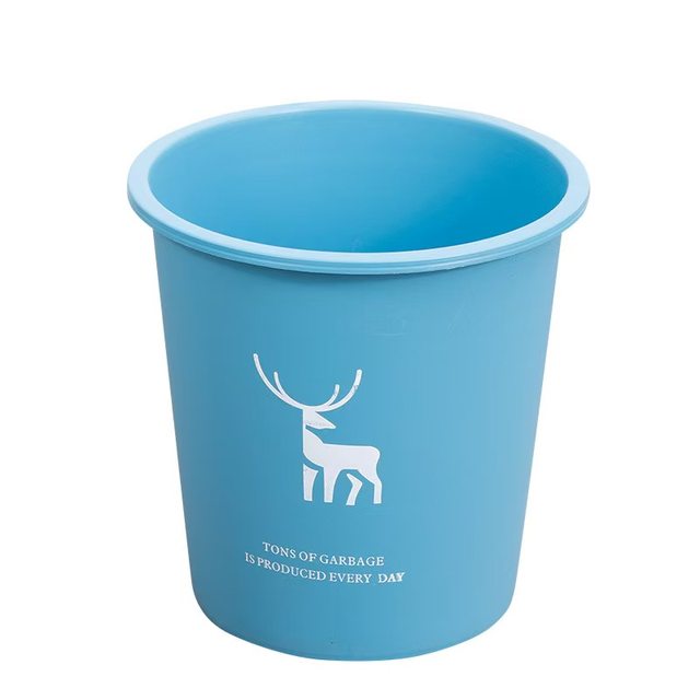 Household plastic trash can kitchen toilet living room Large garbage ...