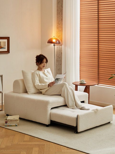 Sinodi Puff Sofa Bed Folding Dual-Use Retractable Single Bed Living ...