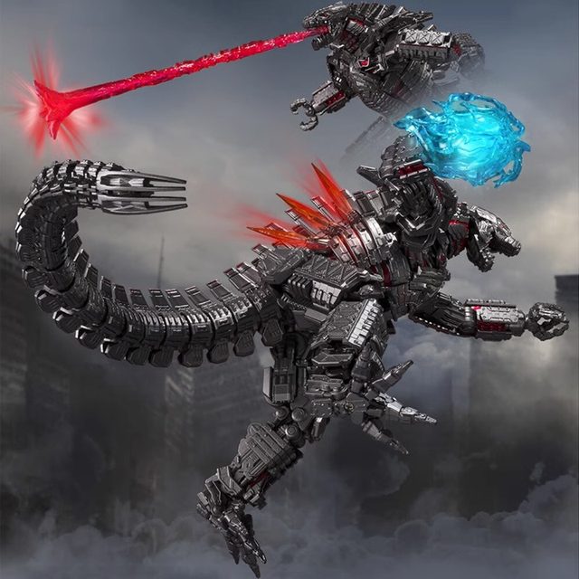 NECE Mechanical Godzilla vs. King Kong Figures toys ornaments Birthday ...