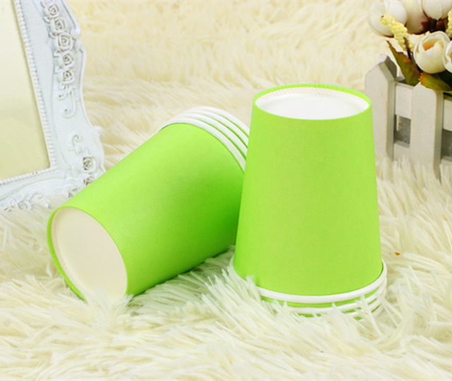 Paper Cup Disposable Paper Cup Thick Color Environmental Paper Cup ...