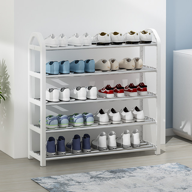 Shoe rack at home doorway multi-layer simple indoor small narrow shoe ...