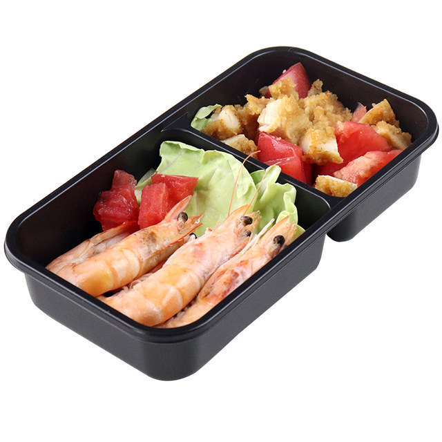 Disposable lunch box, microwaveable, Japanese-style take-out box ...