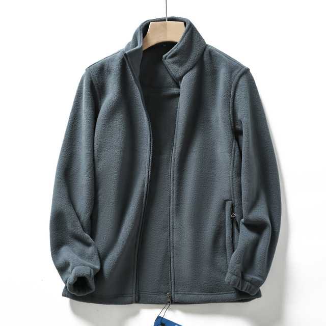 Shaking pilling jacket jacket shirt solid color spring and autumn ...