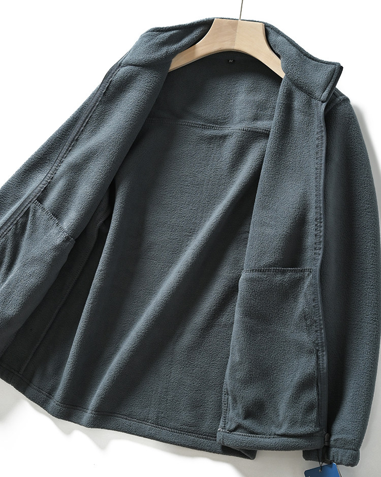 Shaking pilling jacket jacket shirt solid color spring and autumn ...