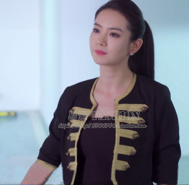 2016 new autumn clothing Hello Qiao An Qiwei and Lu Han's same military ...