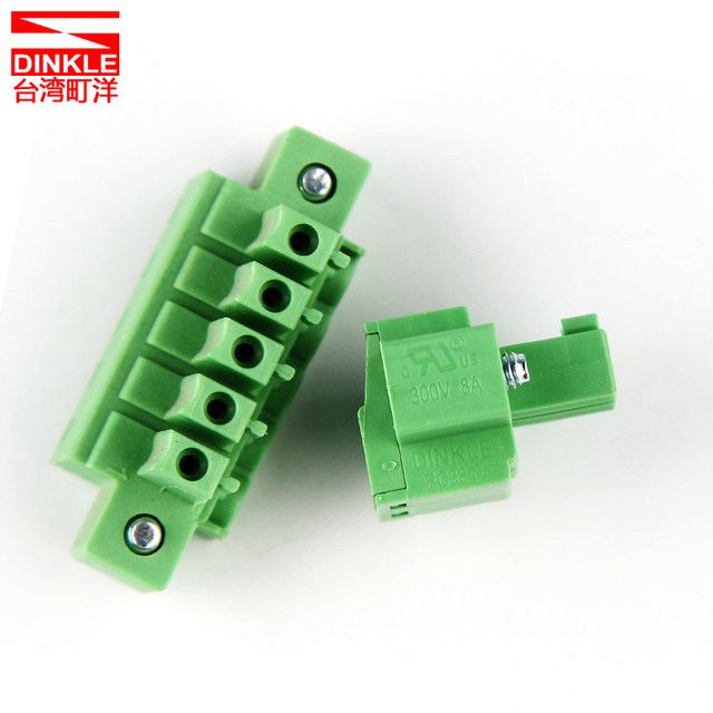 Taiwan-Machiyang DINKLE imported terminals, plug-in terminals 3.81mm ...