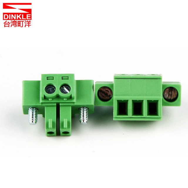 Taiwan Dingyang DINKLE imported terminal blocks, plug-in terminal ...