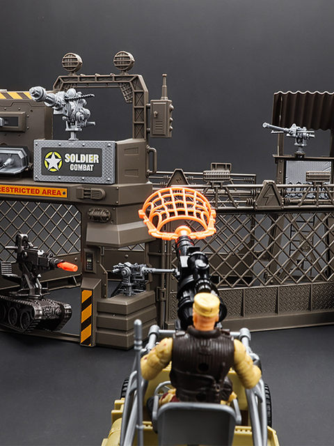 JEU old Yi war chariot military tank gift box set off offensive and ...