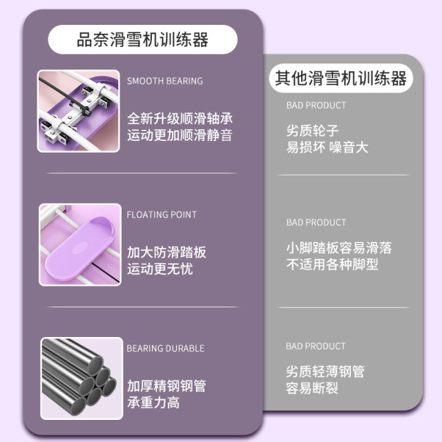 Ski machine home postpartum exercise women's leg clamp to slim thighs ...