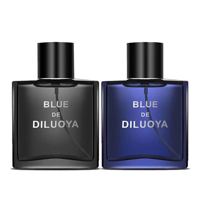 Authentic blue men's perfume lasting 72 hours light fragrance natural ...