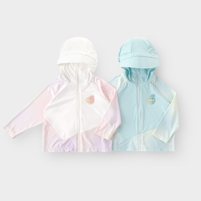 Parent-child sun protection clothing, baby clothing, UPF100+ children's ...