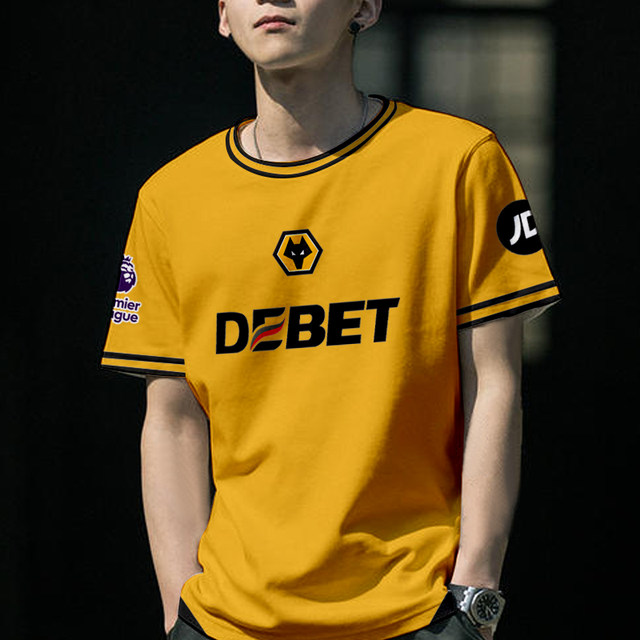 24-25 Wolves team Wolverhampton Wanderers uniform football clothes ...