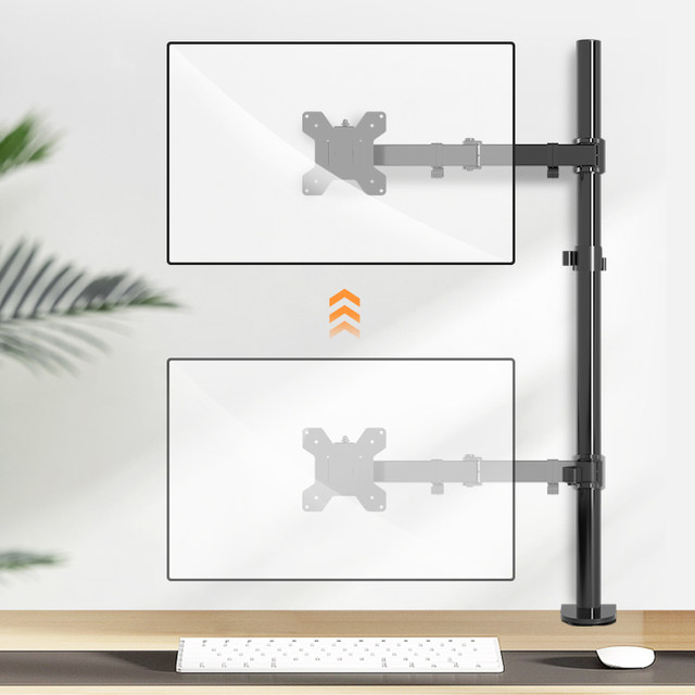 Heightened and extended desktop computer display rack computer monitor ...