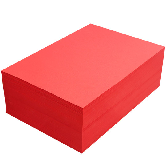 Red A4 Printing Paper Wholesale Supply in Various Weights