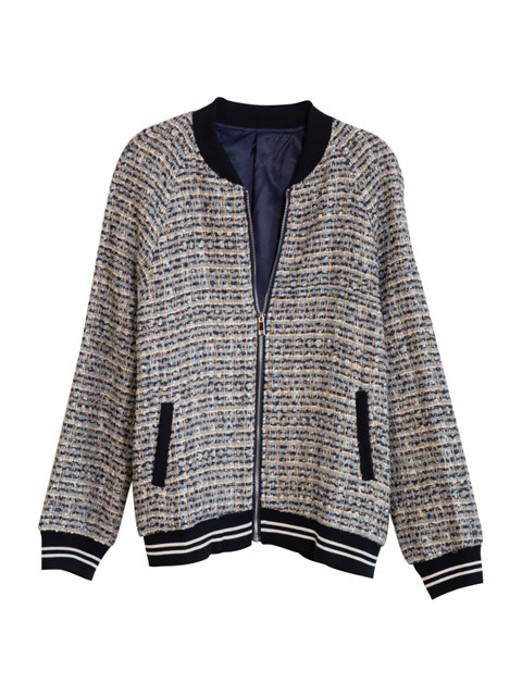 September Momo baseball uniform short jacket for women in spring and ...