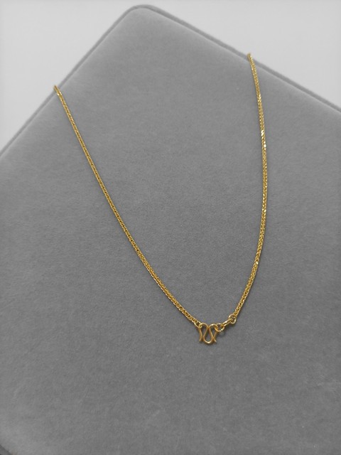 Original titanium steel plated 18k gold Chopin necklace for women color ...