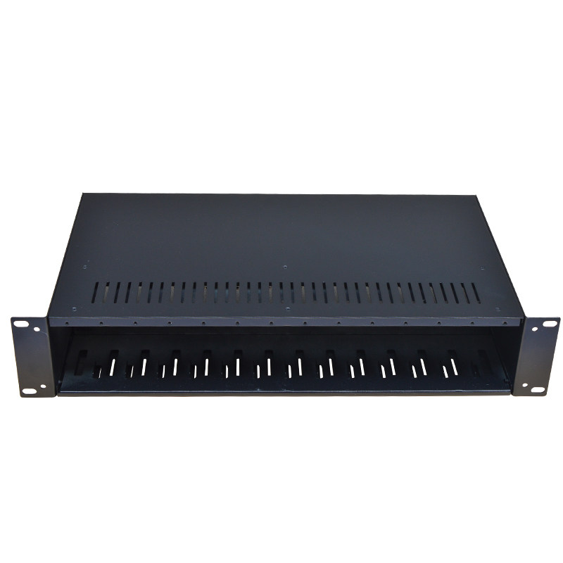 Rack de Transceptores de Fibra Óptica Rayshine de 14 Ranuras - Doble ...