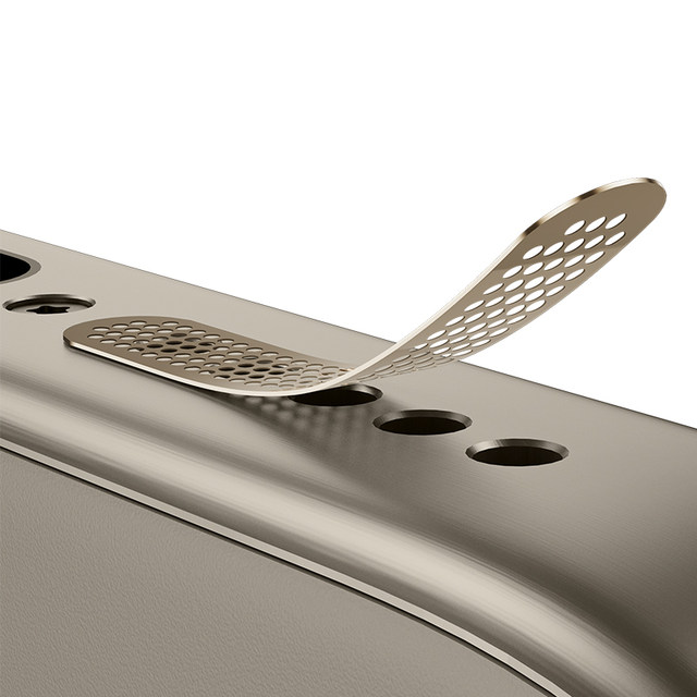 Metal mobile phone speaker hole dust-proof net Apple 15 promax speaker ...