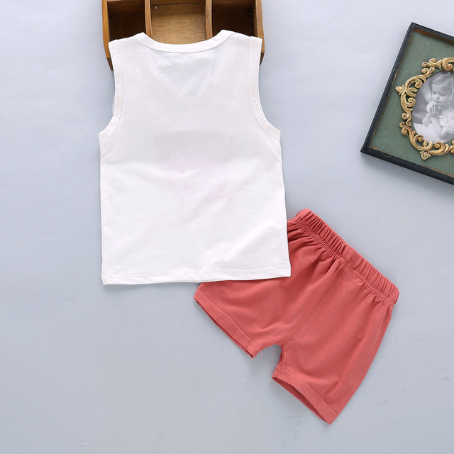 Children's clothing, boys and girls' vest set, 1-2-3 years old boys ...