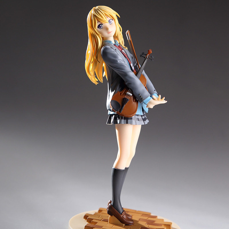 Cross-Border Your Lie in April Violin Crosshand Kaoru Miyazono Figure