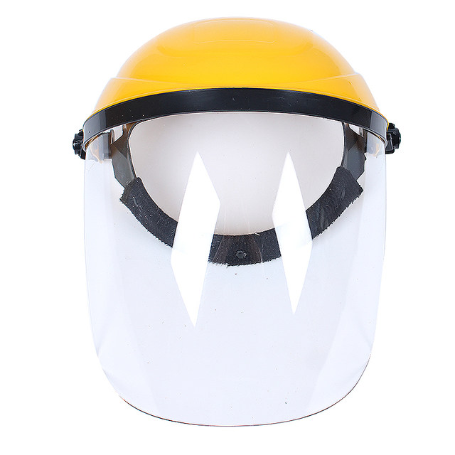 Anti-oil mask cooking anti-oil splash transparent mask wearing hat ...