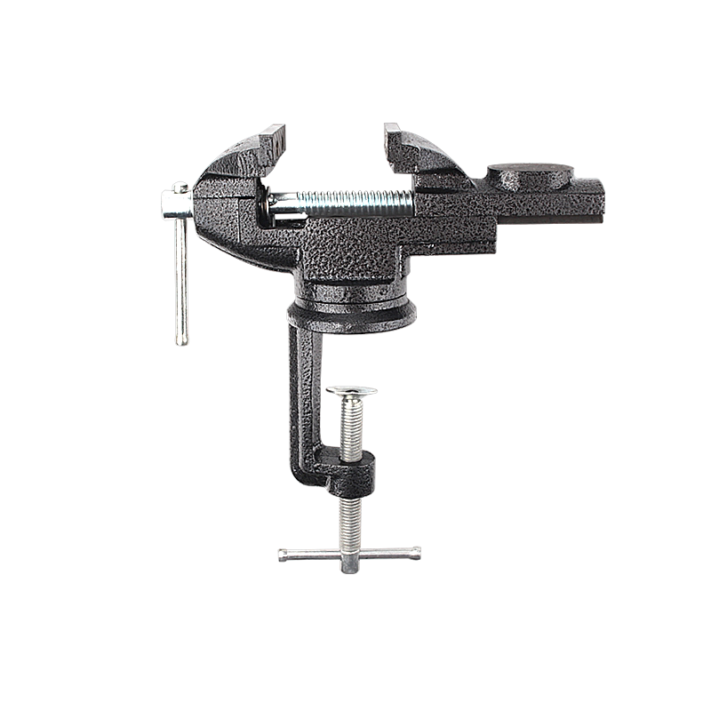 Handmade Cast Steel Mini Vise | DIY Multi-Functional 360-Degree ...